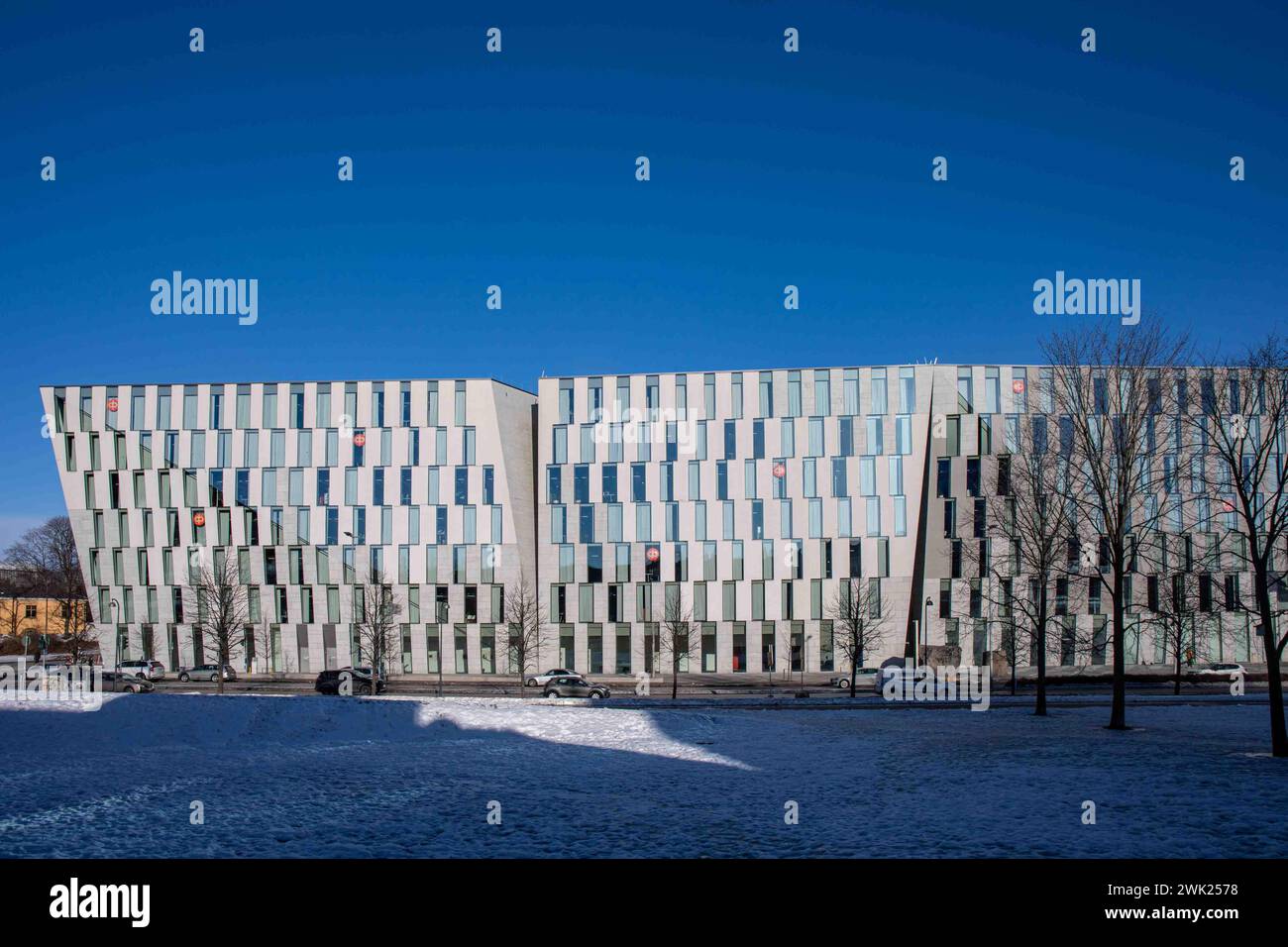 Contemporary architecture of OP-ryhmä or OP Financial Group ...