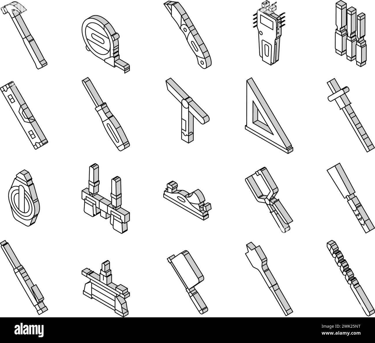 Chalk line tool carpenter hi-res stock photography and images - Alamy