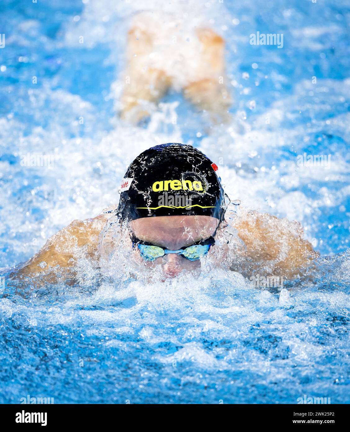 DOHA - Thomas Jansen in action in the men's 400 medley during the last day of the World Long ...