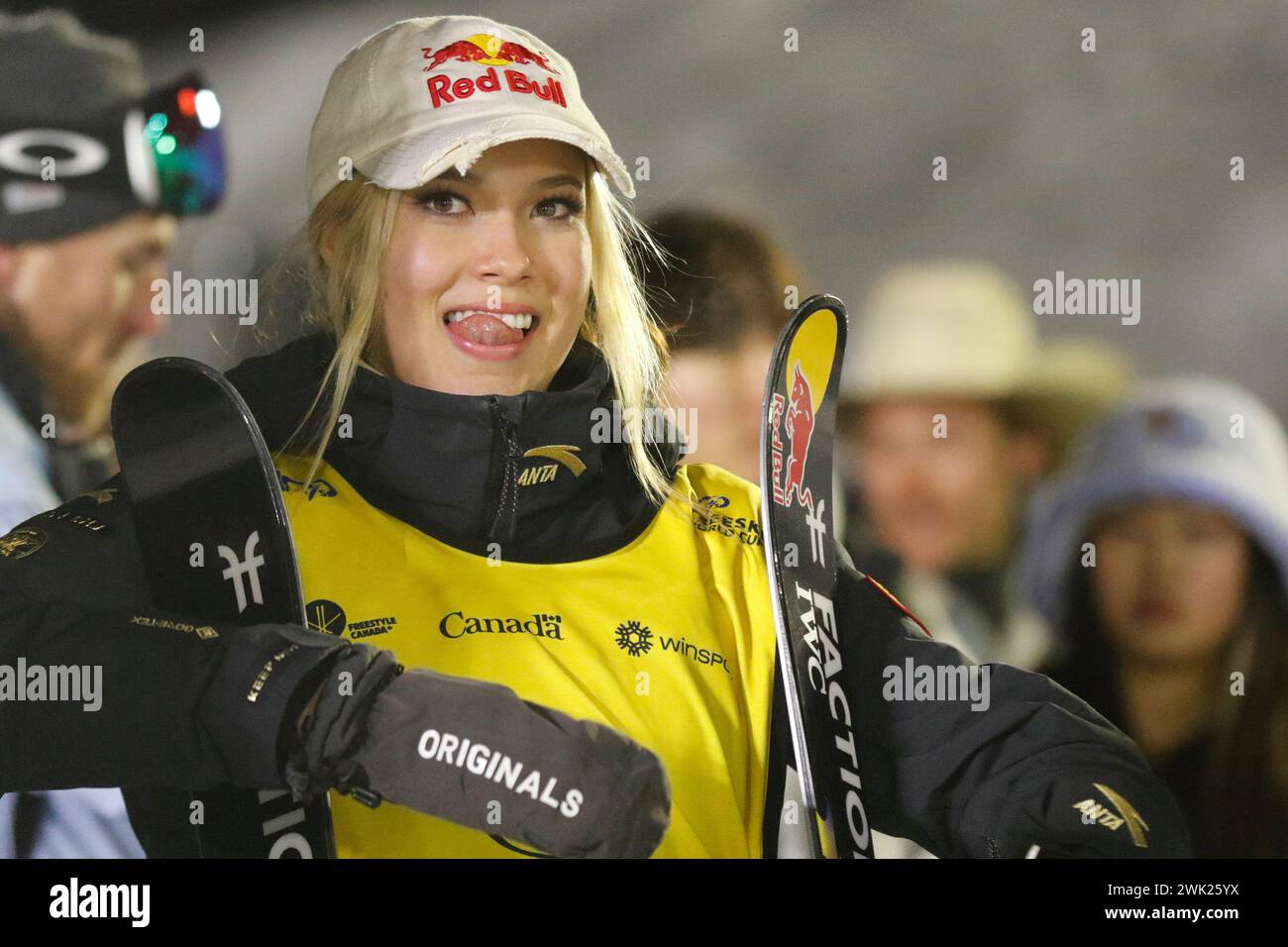 Calgary, Canada. 17th Feb, 2024. February 17, 2024, Calgary, Alberta, Canada: China's AILING ...