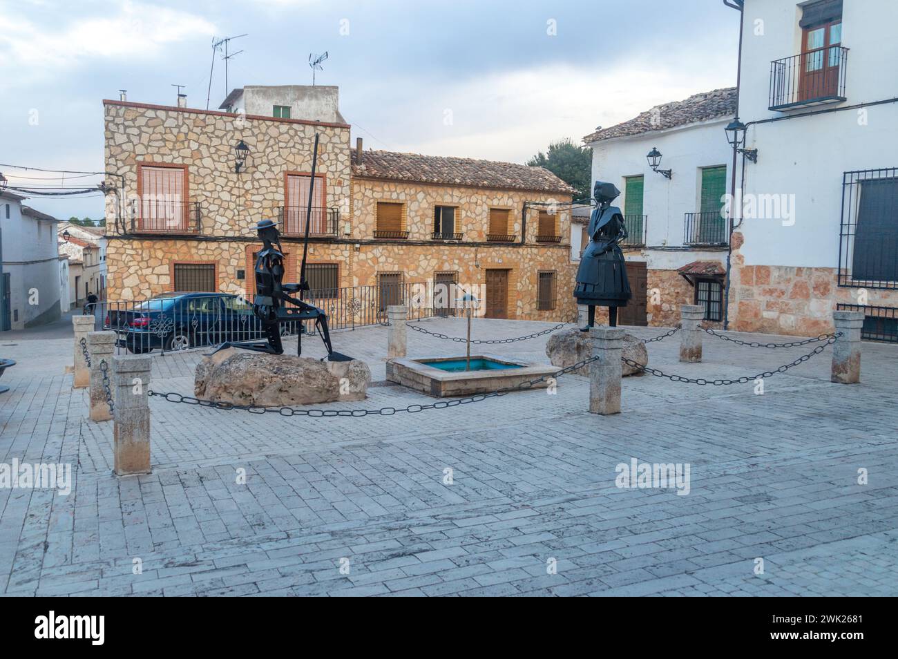 El Toboso, Spain - September 15, 2023: Monument to Don Quixote and ...