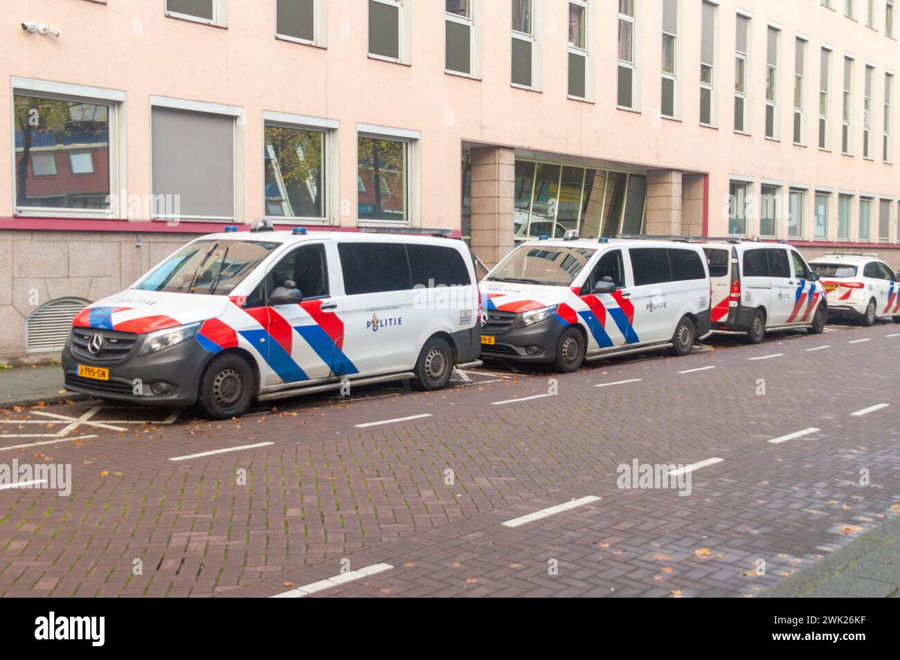 Rotterdam, Nederland - October 22, 2023: Nederlands Police (Politie ...