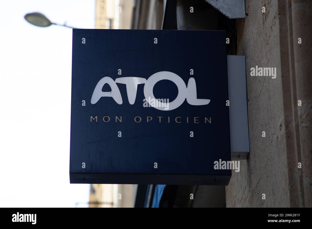 Bordeaux , France - 02 15 2024 : atol brand sign text store and logo ...