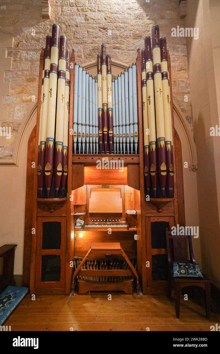 Church Pipe Organ built by Walter Rendall in 1880, Adelaide, Australia ...