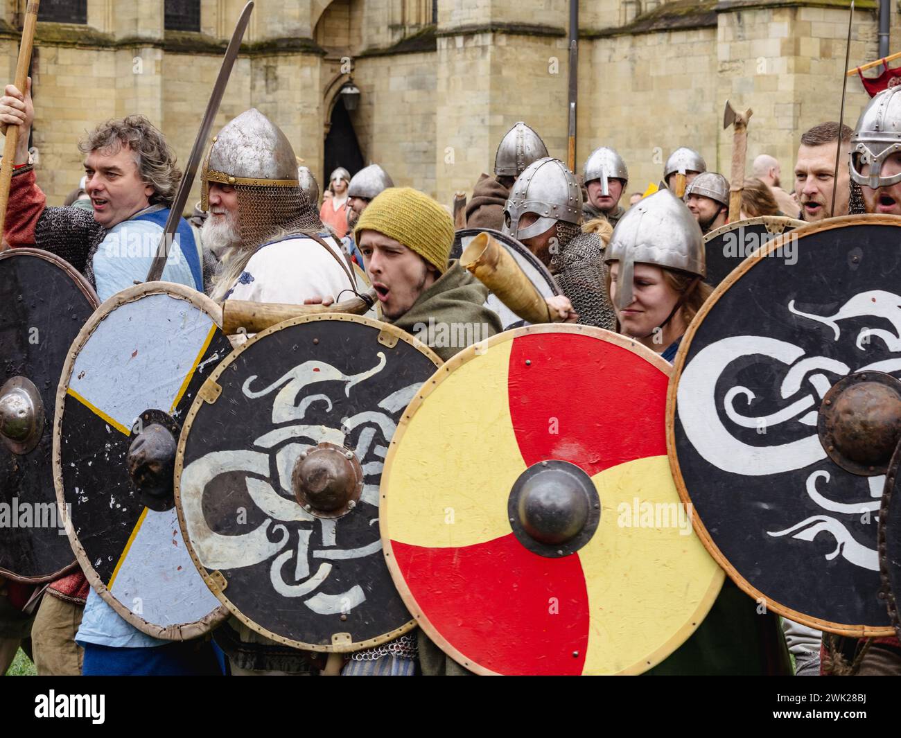 Jorvik Viking Festival in York Stock Photo - Alamy