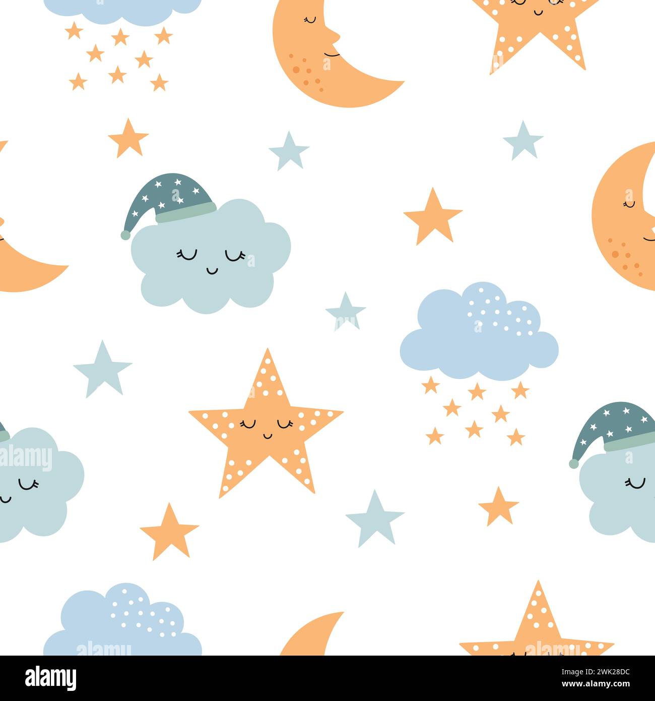 Cute moon hi-res stock photography and images - Alamy