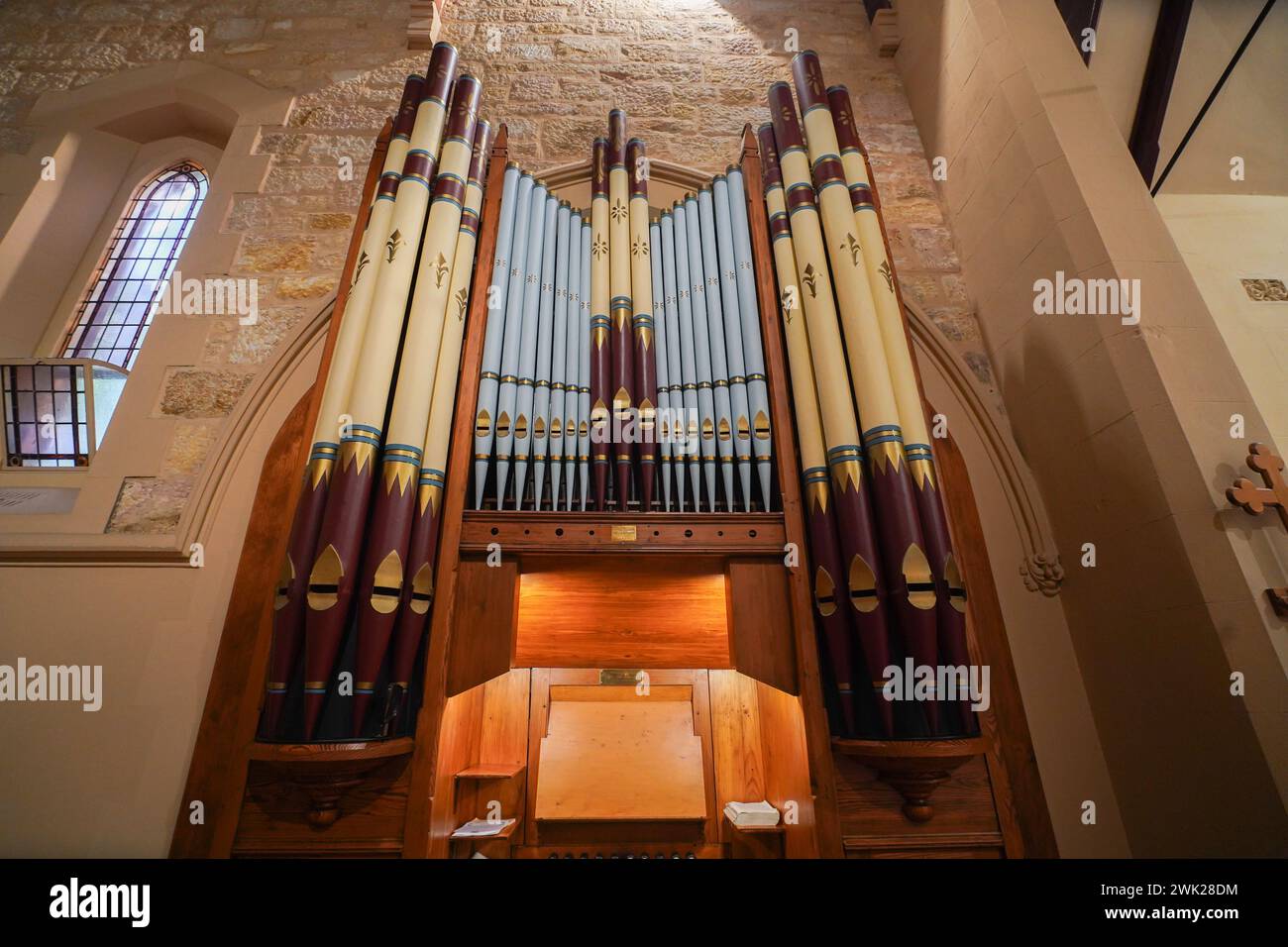Church Pipe Organ built by Walter Rendall in 1880, Adelaide, Australia ...