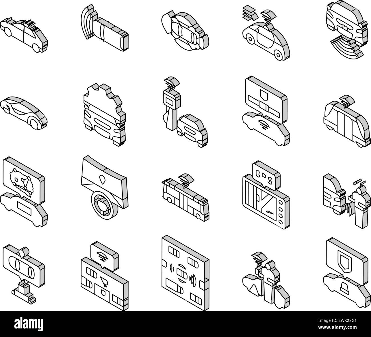 Autonomus car Black and White Stock Photos & Images - Alamy