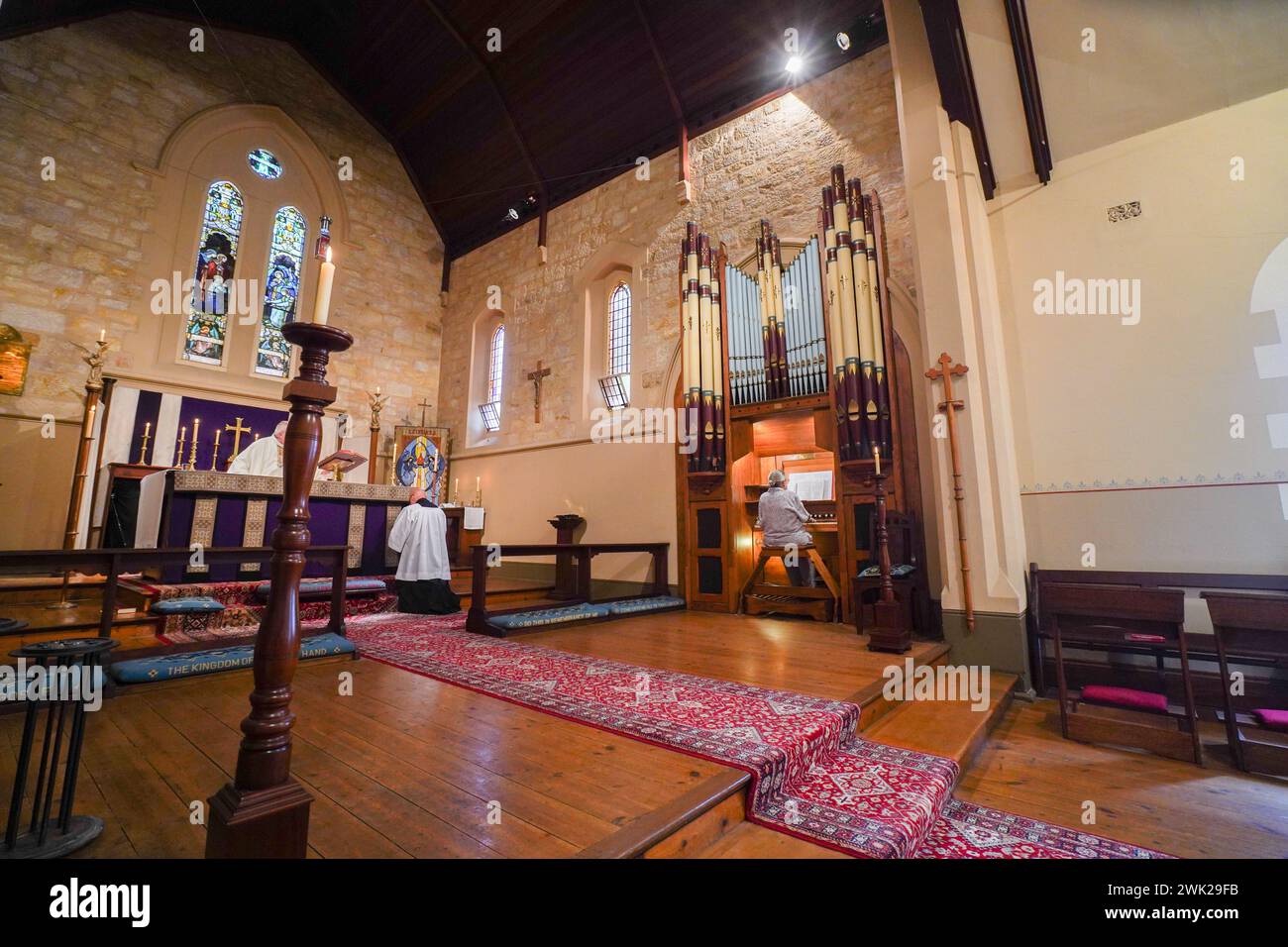 Church Pipe Organ built by Walter Rendall in 1880, Adelaide, Australia ...