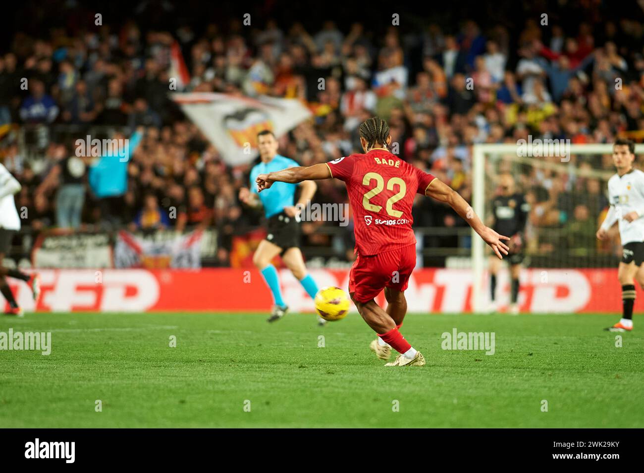 Loic Bade of Sevilla FC in action during the La Liga EA Sport Regular ...