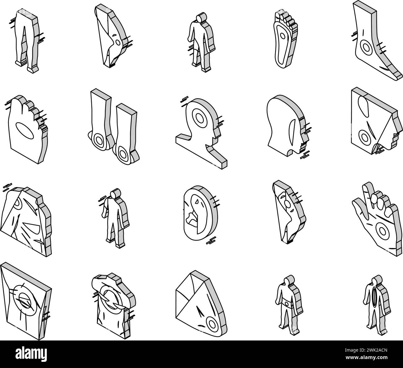 Back pain therapy backache symbol Black and White Stock Photos & Images ...
