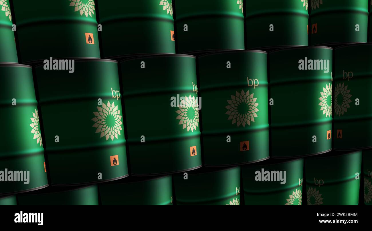 British petroleum company logo hi-res stock photography and images - Alamy