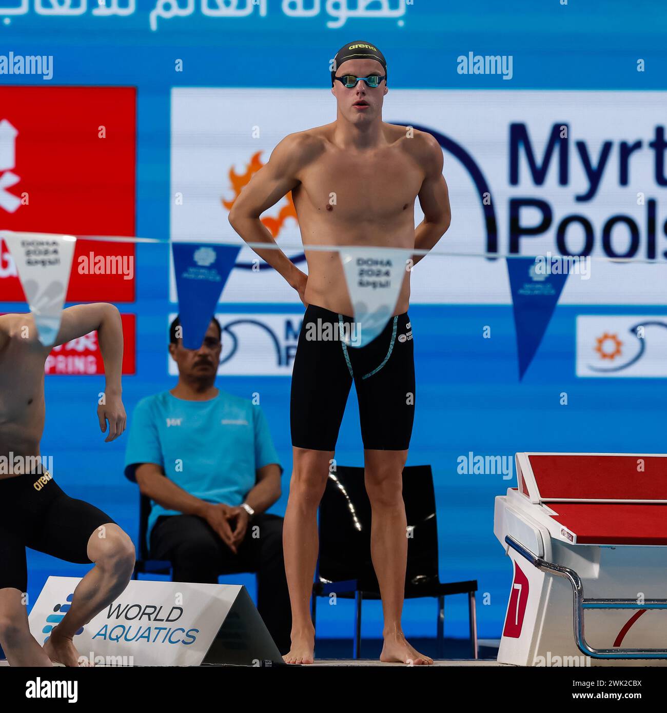 Doha, Qatar. 18th Feb, 2024. DOHA, QATAR - FEBRUARY 18: Thomas Jansen of the Netherlands ...