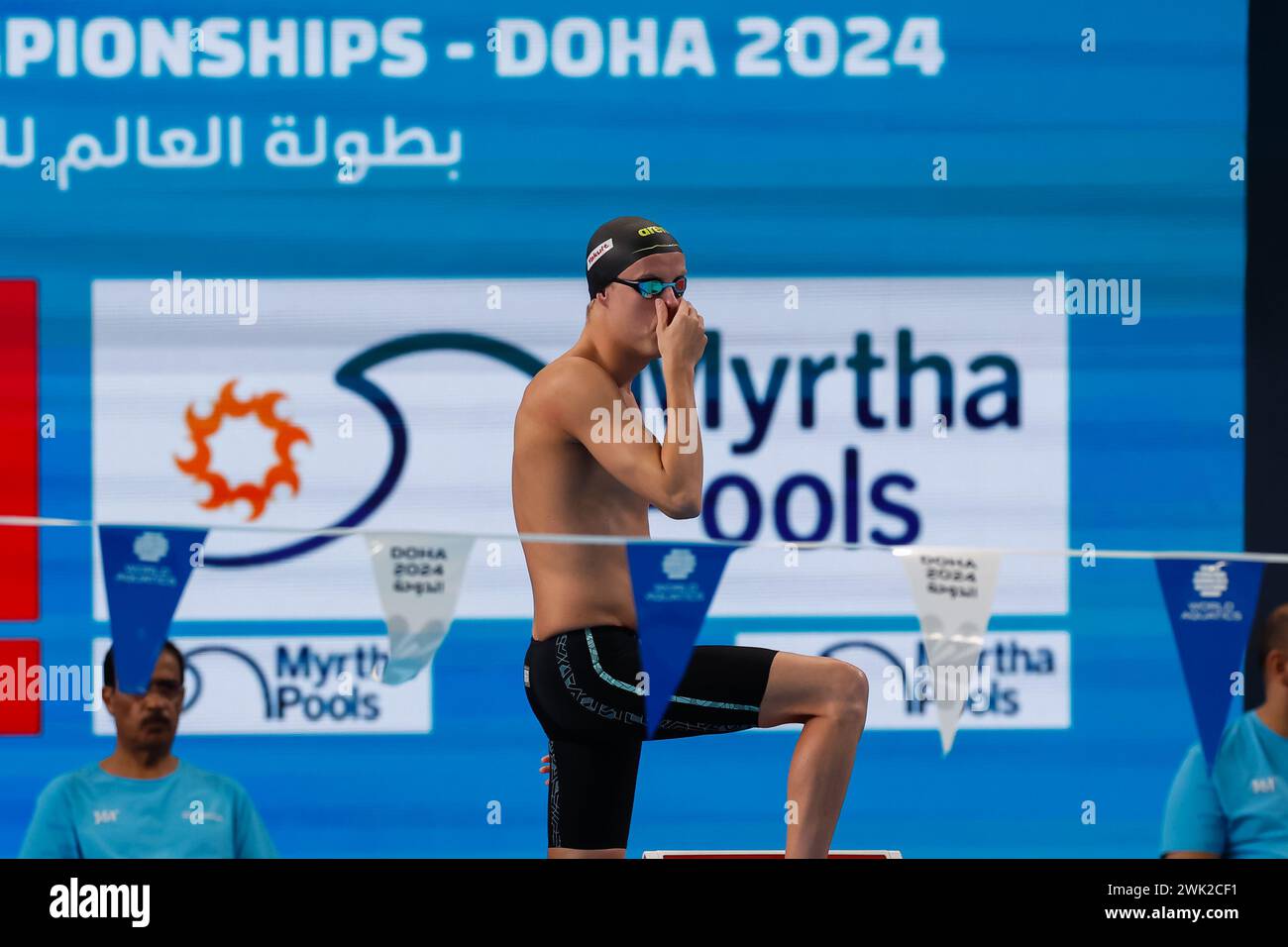 Doha, Qatar. 18th Feb, 2024. DOHA, QATAR - FEBRUARY 18: Thomas Jansen ...