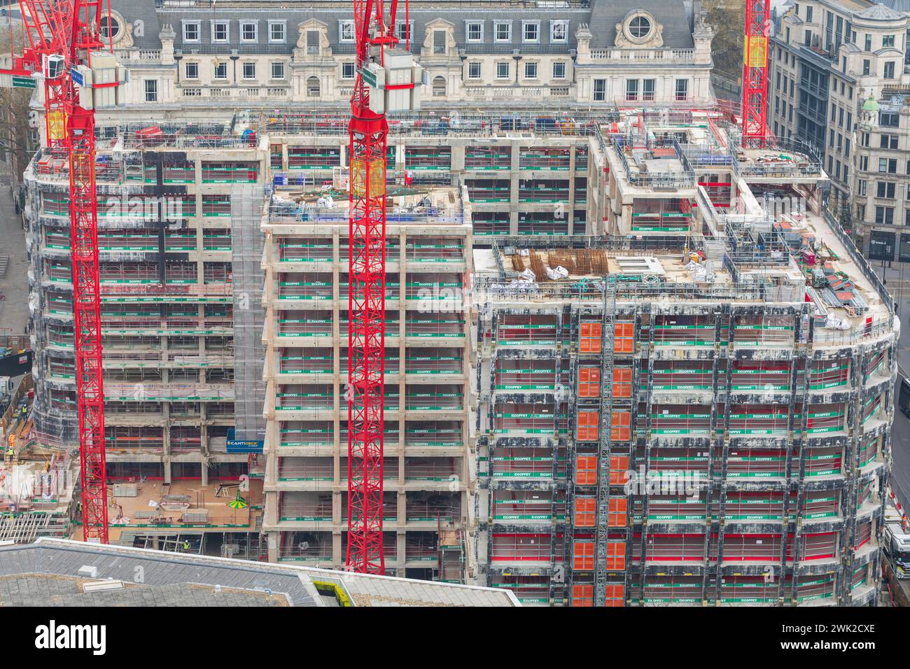 81 Newgate Street Construction, London, England Stock Photo - Alamy