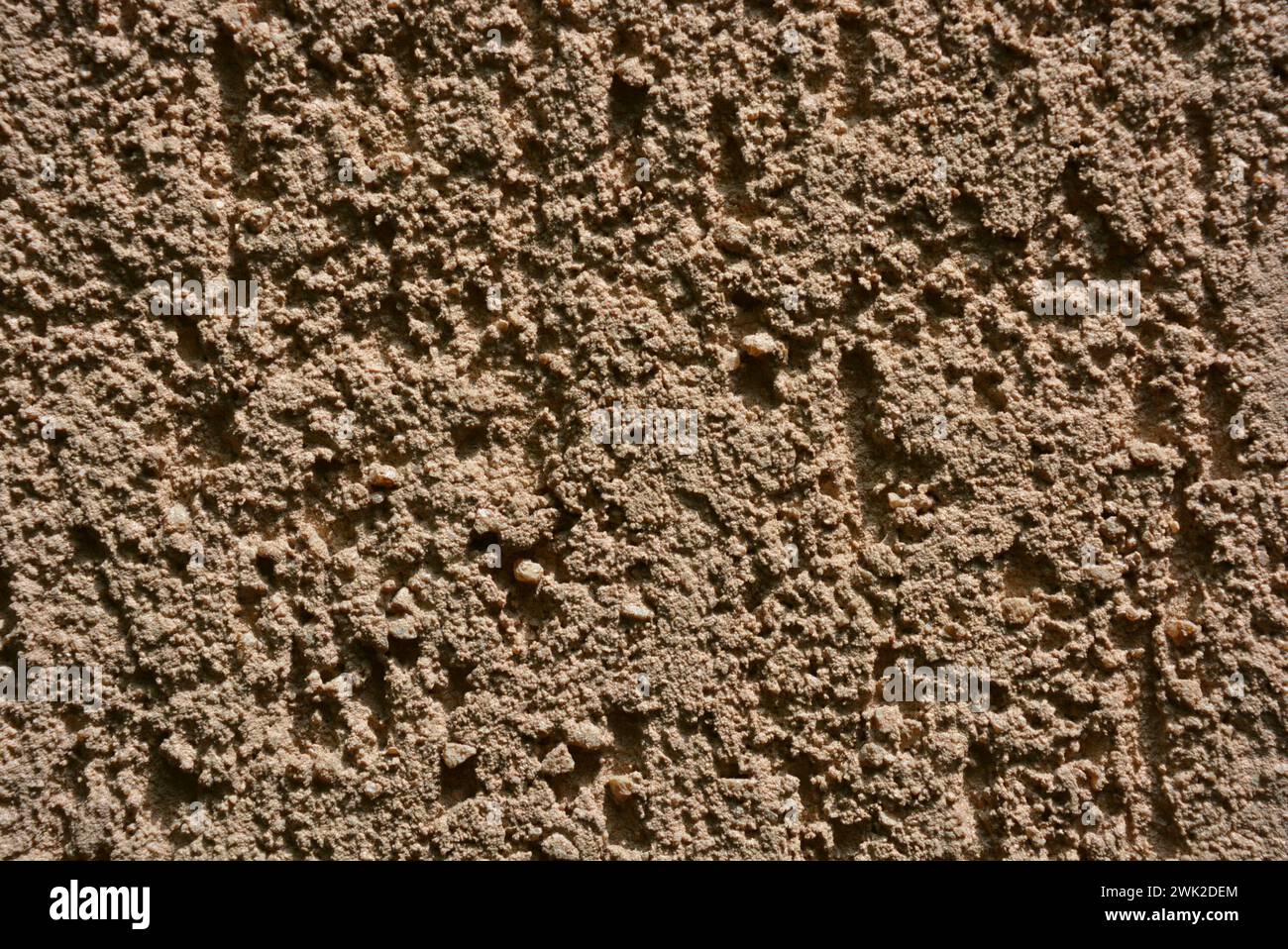 Building materials, street wall cladding, brown caroyed coating, rough ...