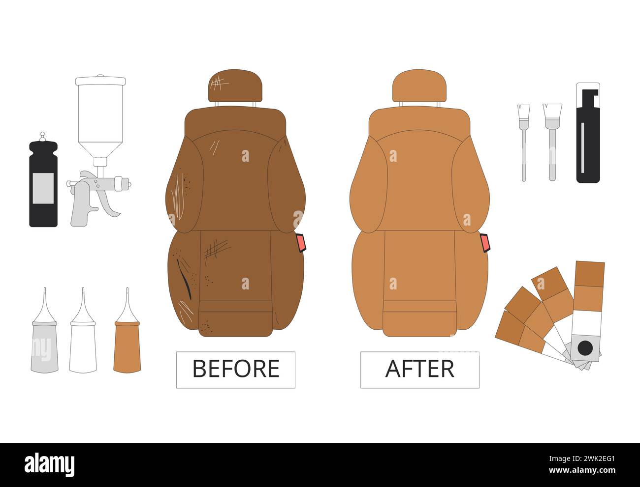 Retro illust Cut Out Stock Images & Pictures - Alamy