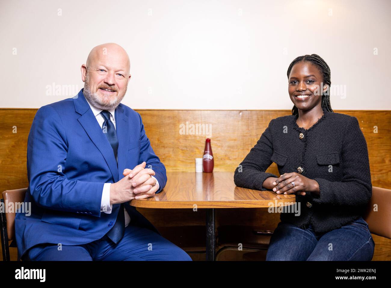 Reform UK candidate Simon Danczuk and his wife Coco speak to PA Media ...