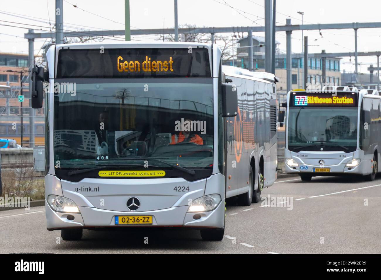 Qlink (Qbuzz) regional buses in utrecht region public transport in the ...
