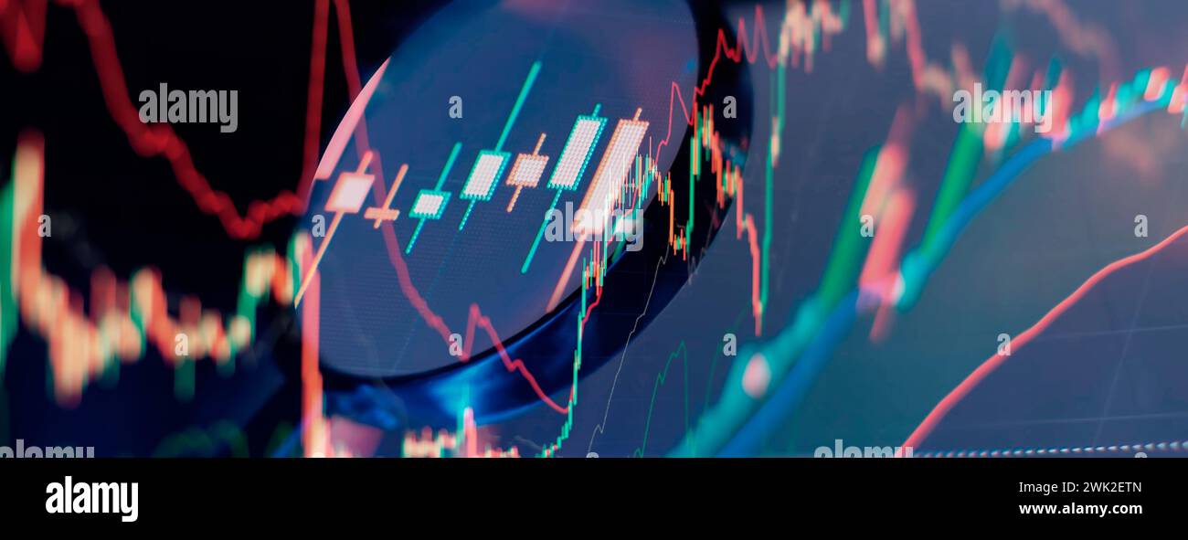 Economy trends background for business for financial investment Stock ...
