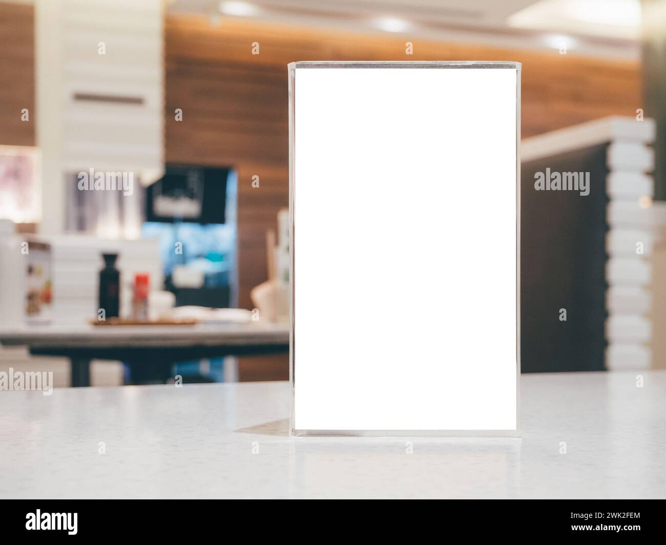 Restaurant reservation stand hi-res stock photography and images - Alamy