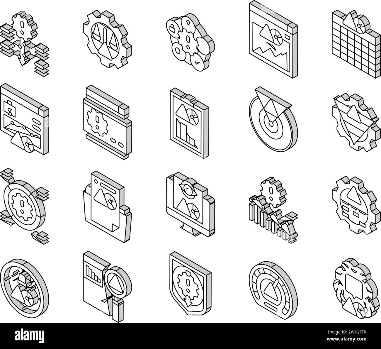 risk analyst business isometric icons set vector Stock Vector Image ... risk analyst business isometric icons set vector Stock Vector Image ...