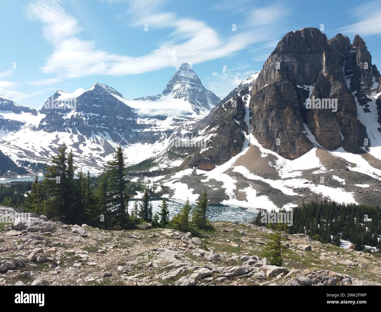 Mount assiniboine hike hi-res stock photography and images - Alamy