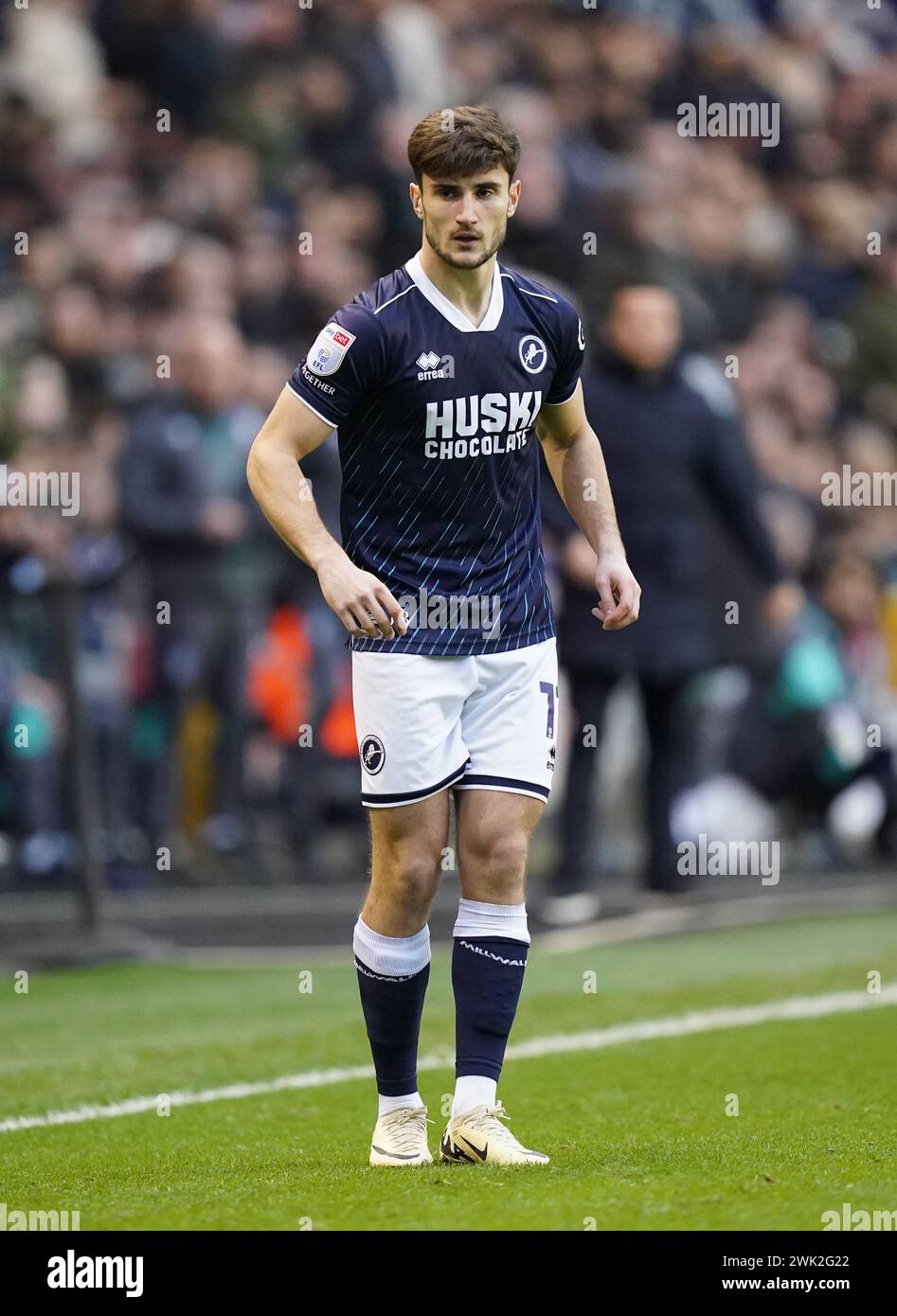 LONDON, ENGLAND - FEBRUARY 17: Ryan Longman of Millwall during the Sky ...
