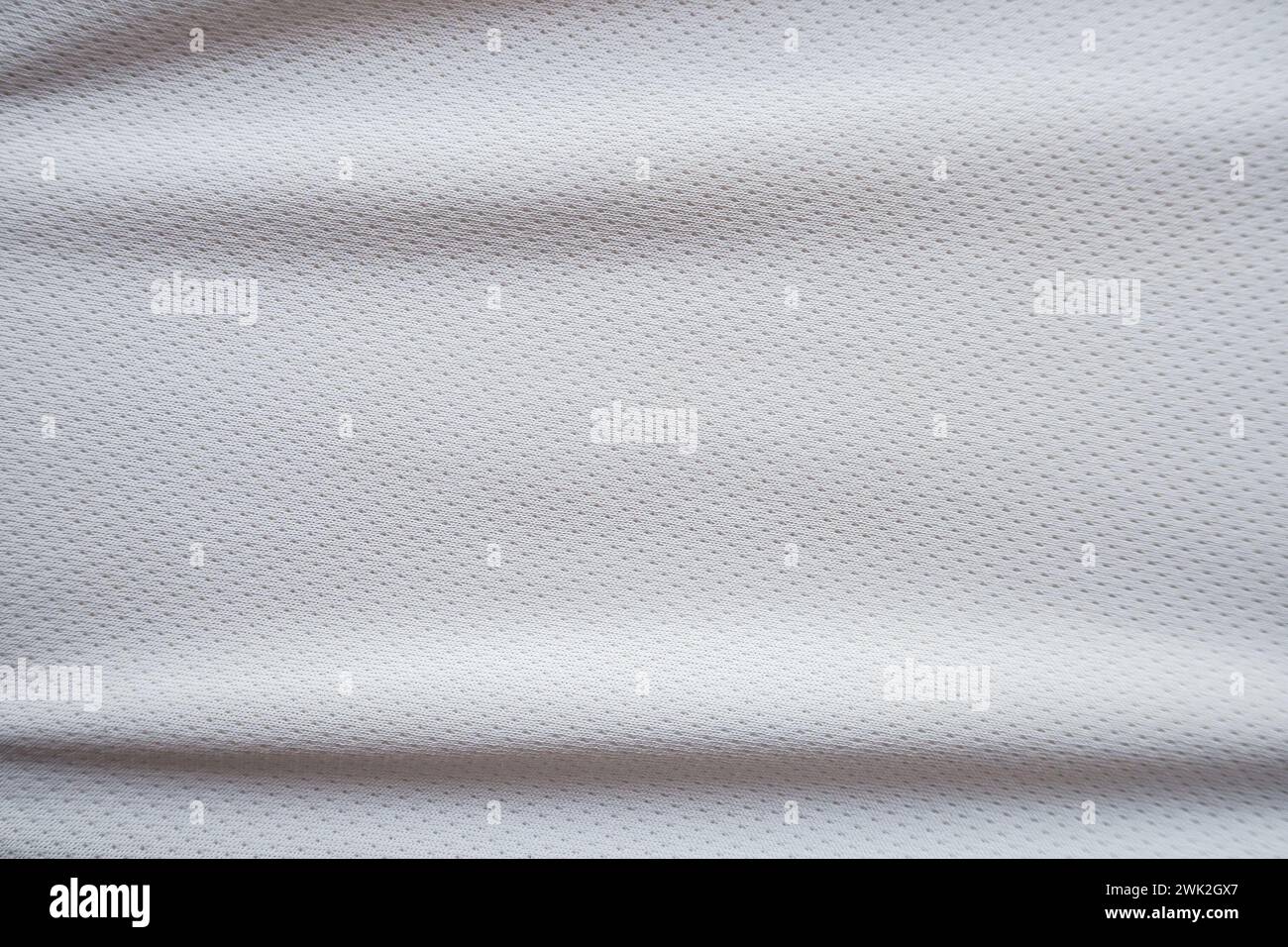 White sports jersey fabric texture background Stock Photo - Alamy