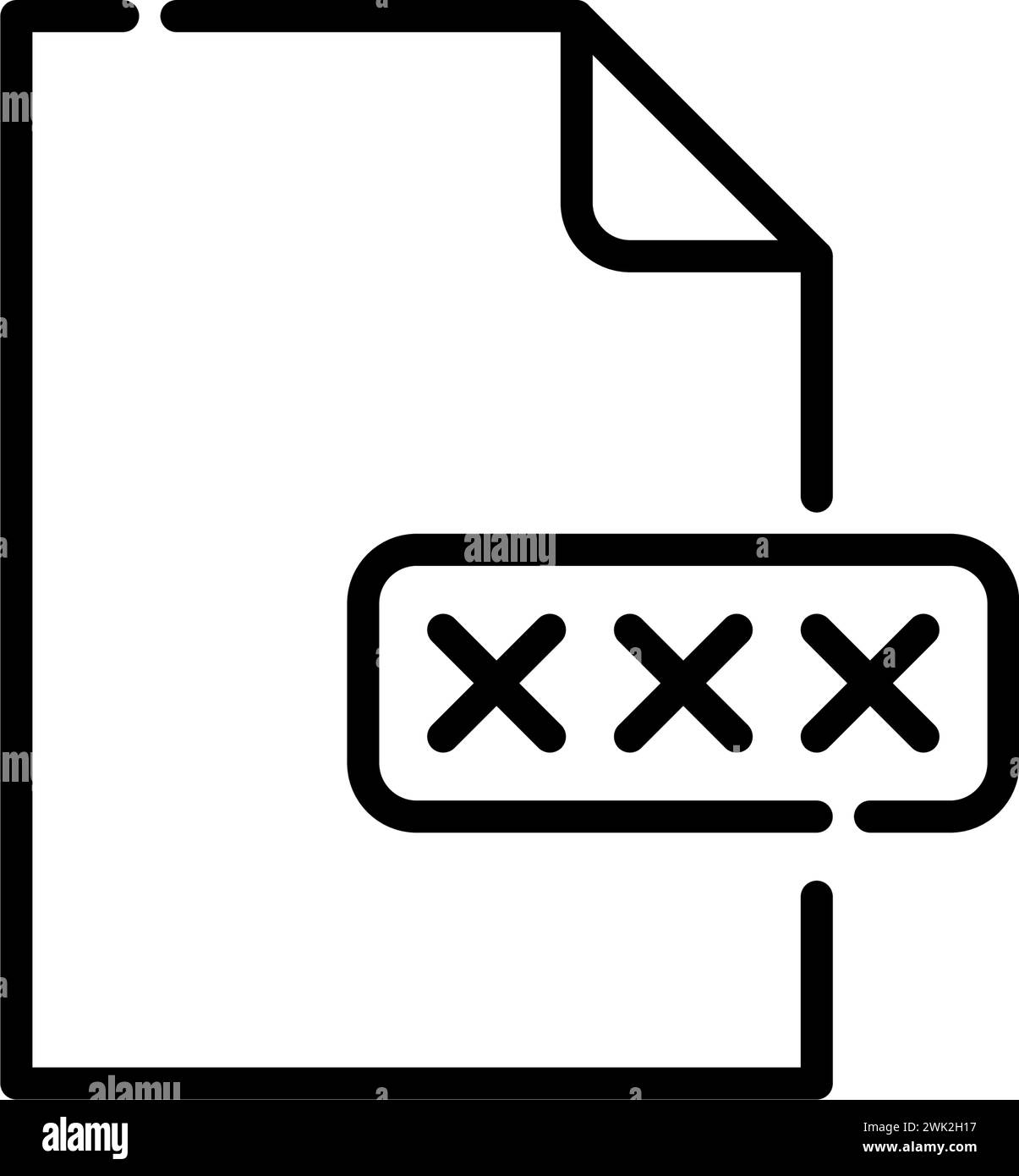 Protected document Stock Vector Images - Alamy