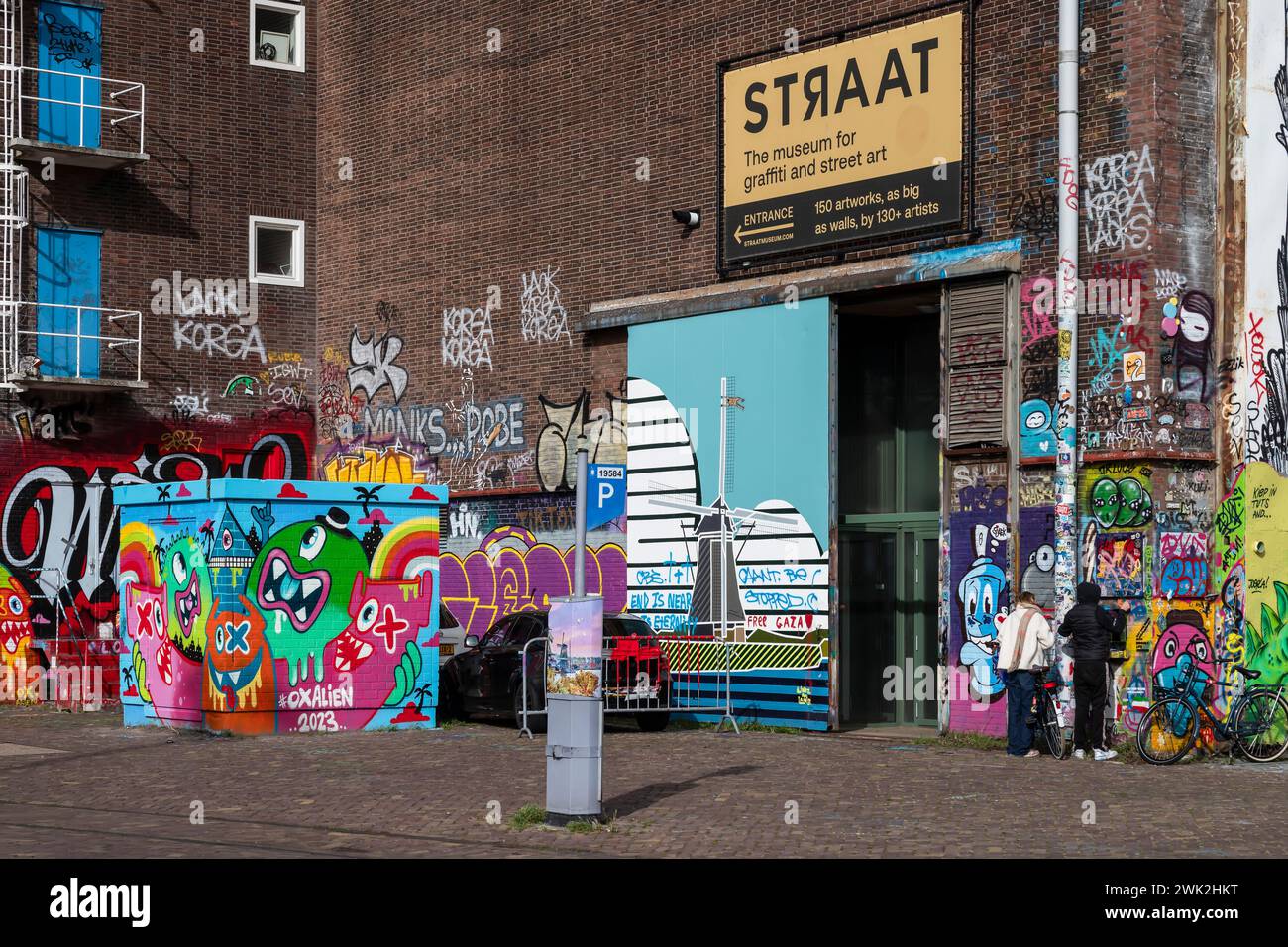 STRAAT - Museum for graffiti and street art, on the former NDSM wharf ...
