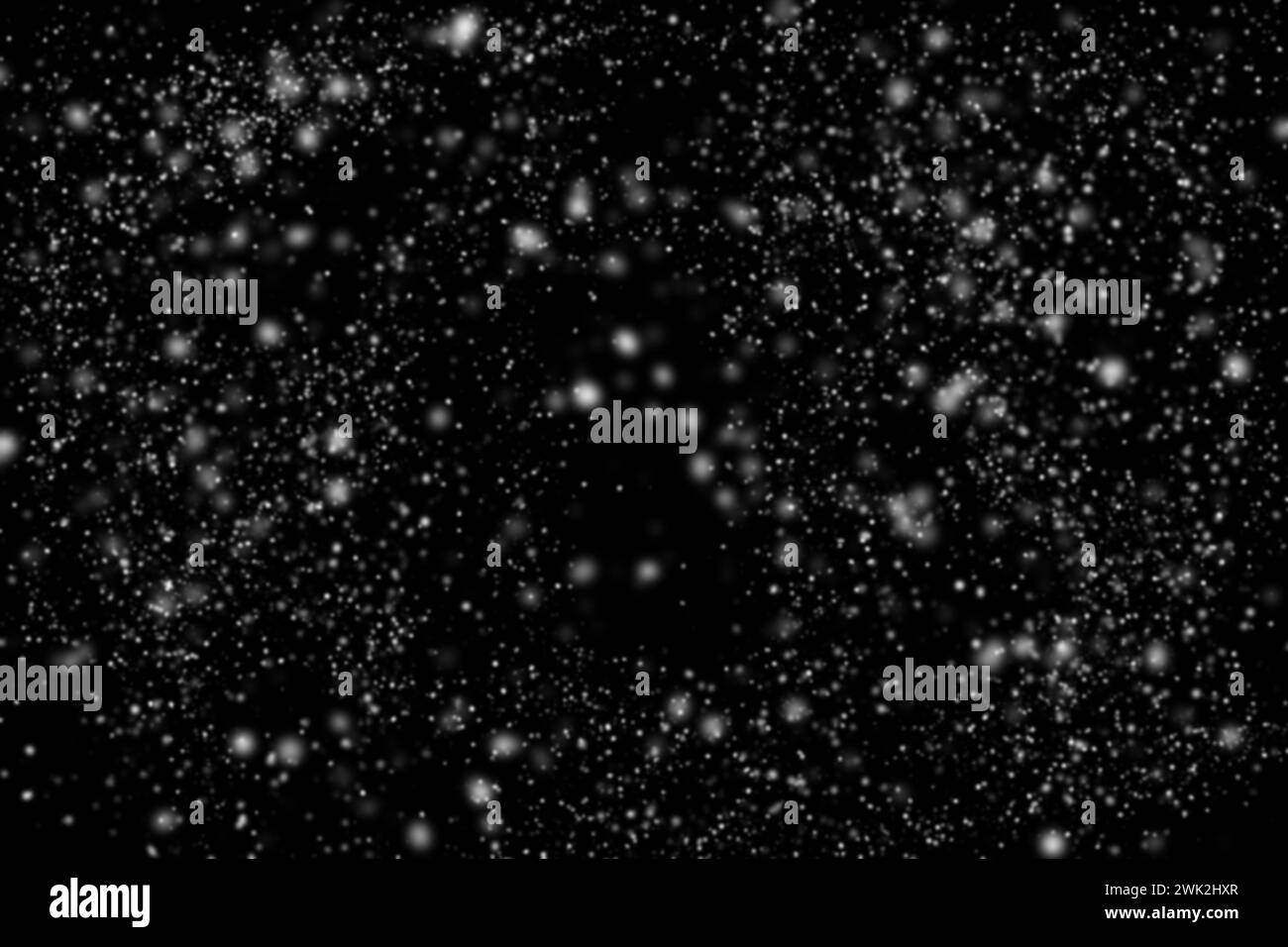 Snow fall on black background Black and White Stock Photos & Images - Alamy