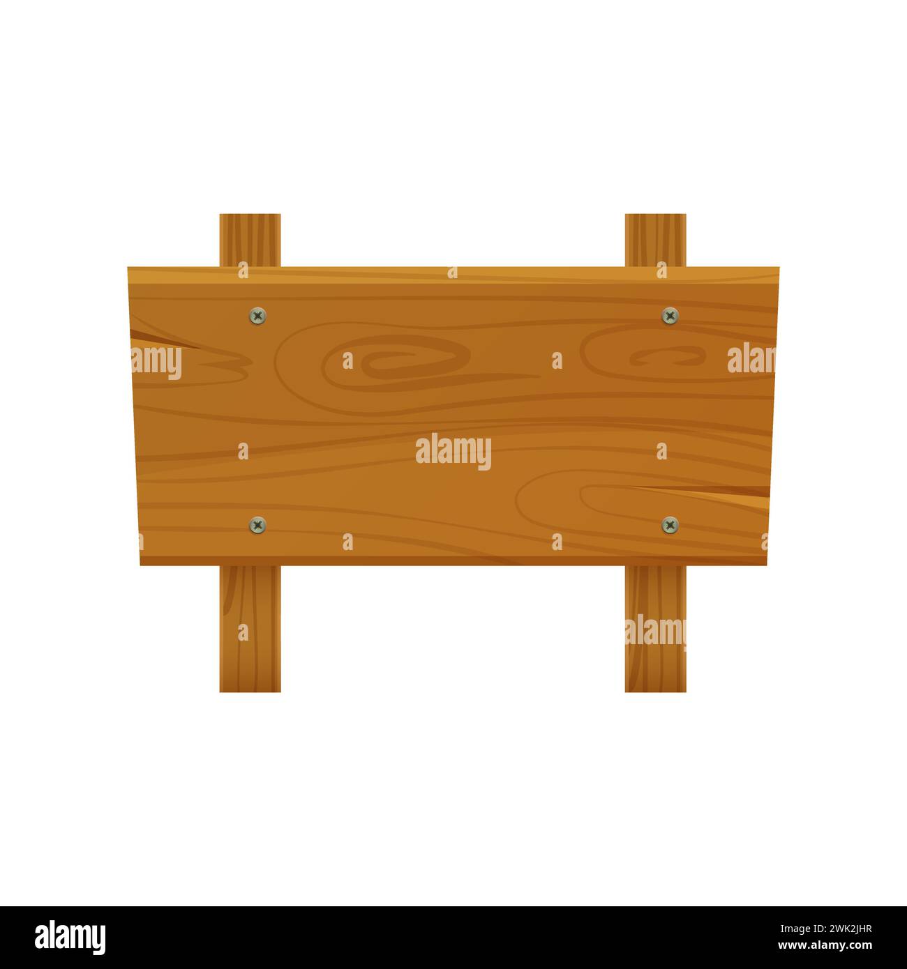 Wooden sign, brown empty board with space for information, signage ...