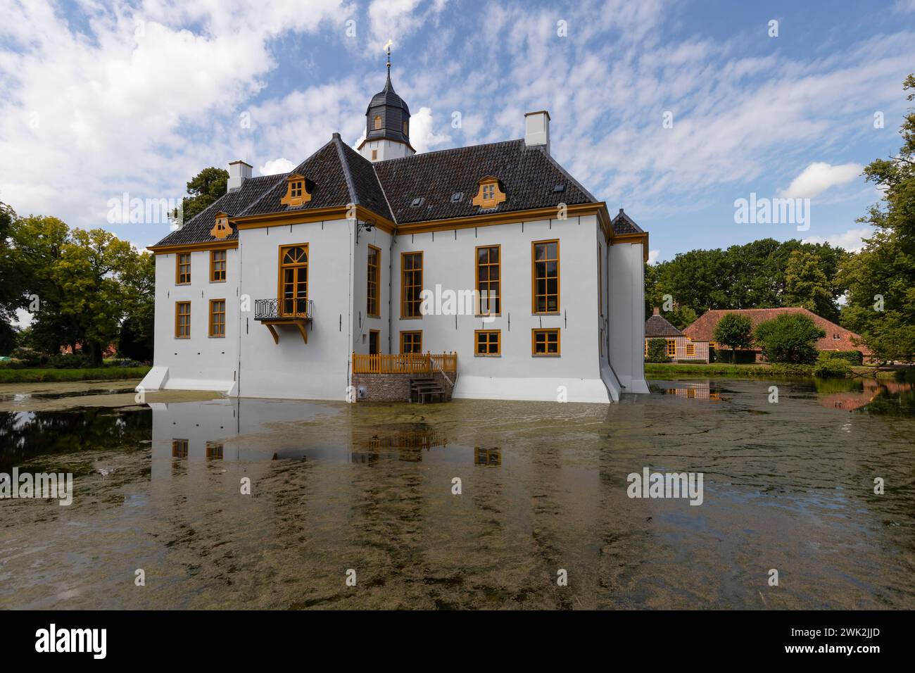 Fraeylemaborg estate in Slochteren in the north of the Netherlands Stock Photo - Alamy