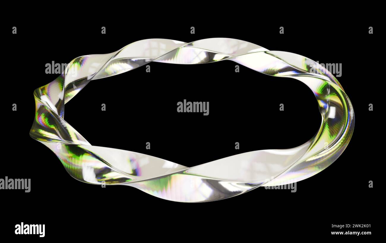 Abstract ring rotating 3d rendering hi-res stock photography and images ...