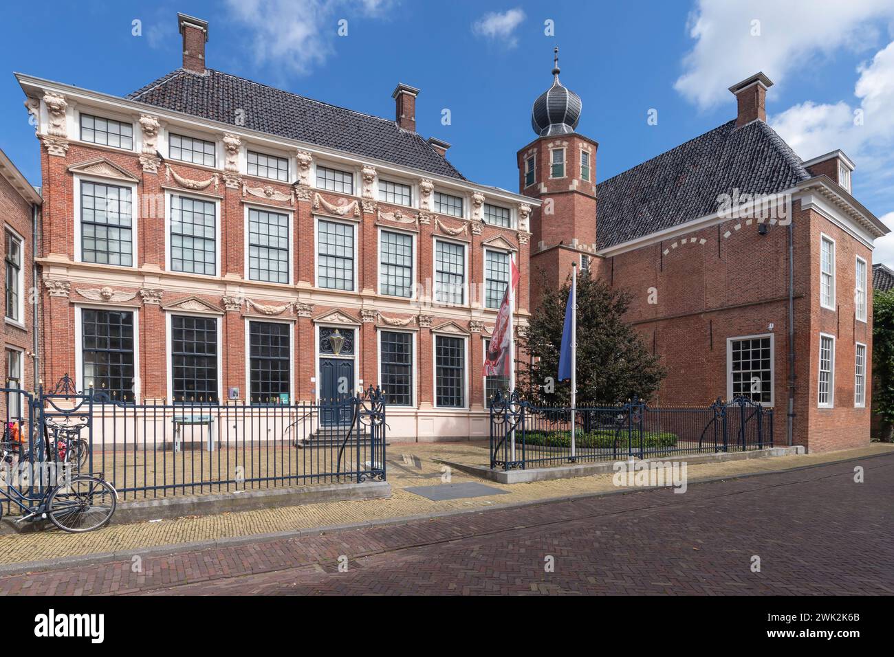 Ceramics Museum Princessehof in the city of Leeuwarden in Friesland ...