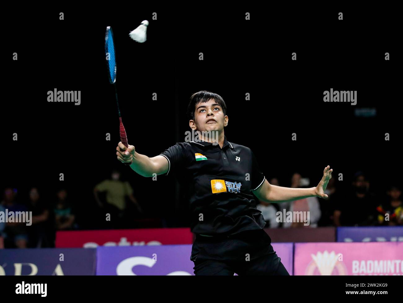 Anmol Kharb of India plays against Pornpicha Choeikeewong of Thailand ...