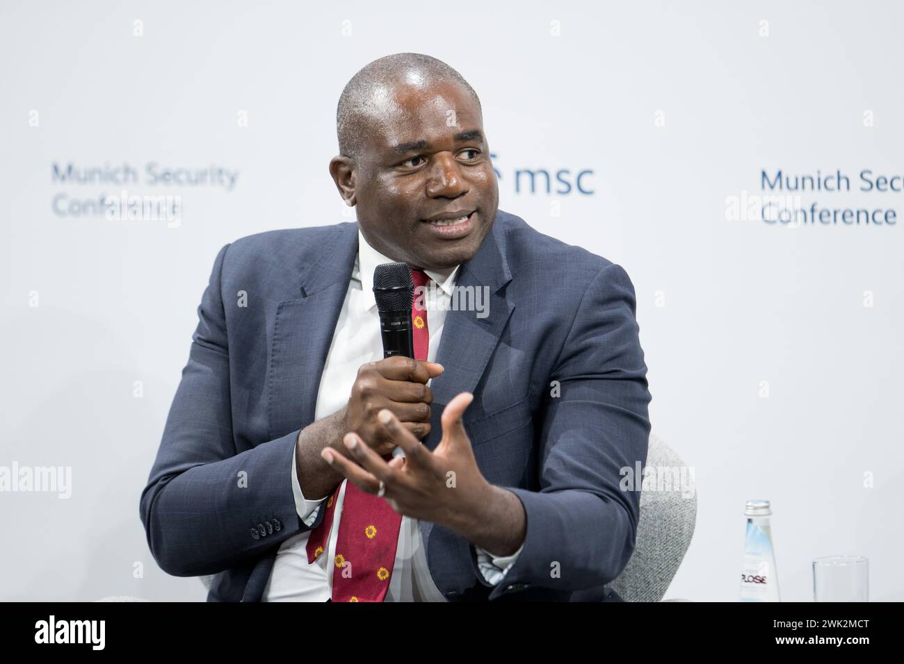 Munich, Germany. 18th Feb, 2024. David Lammy, British politician ...