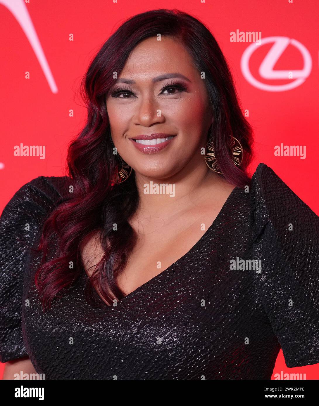 Los Angeles, USA. 17th Feb, 2024. Jocelyn Enriquez arrives at the ...