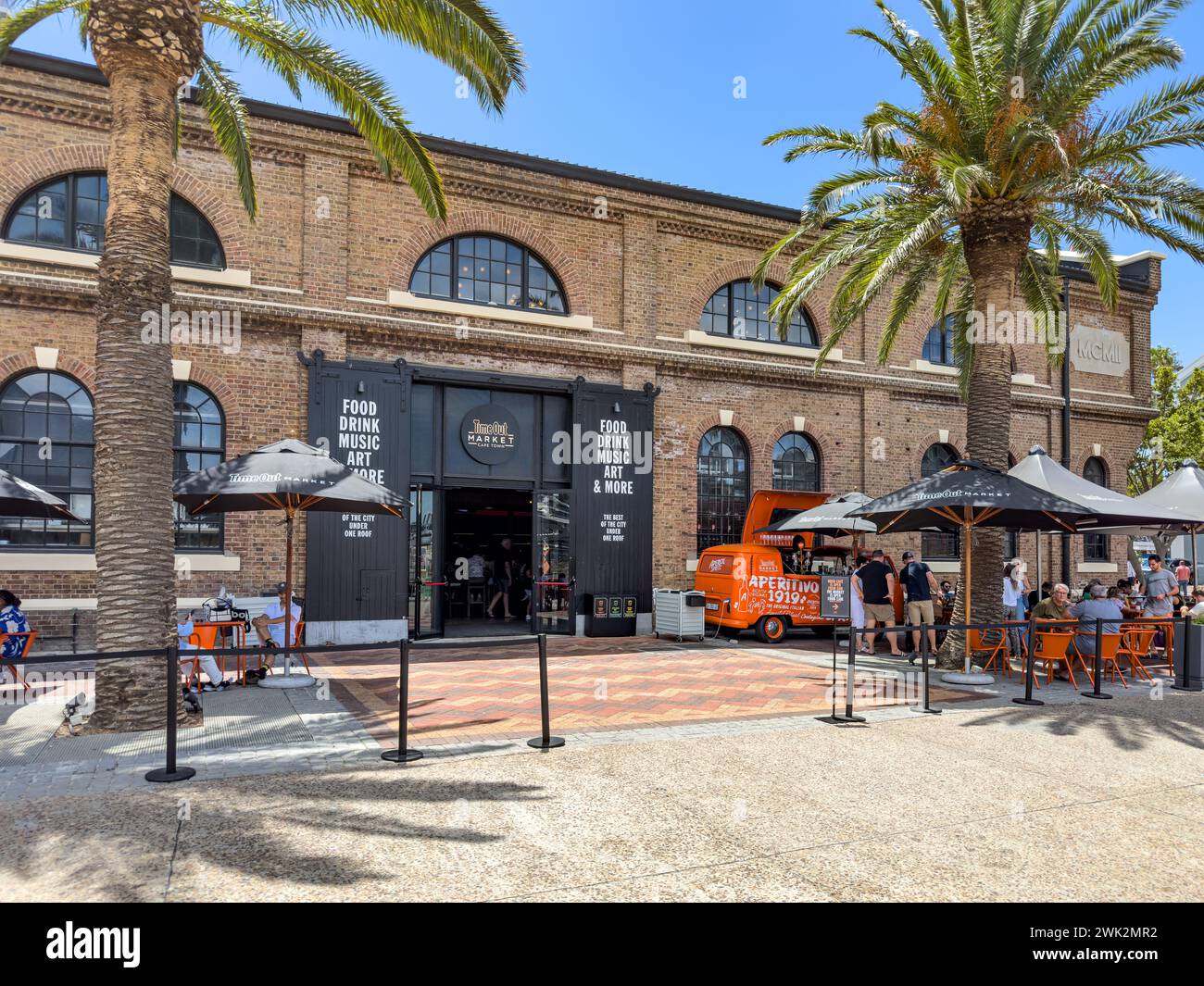 The newly opened Time Out Market at the V and A Waterfront in Cape Town ...