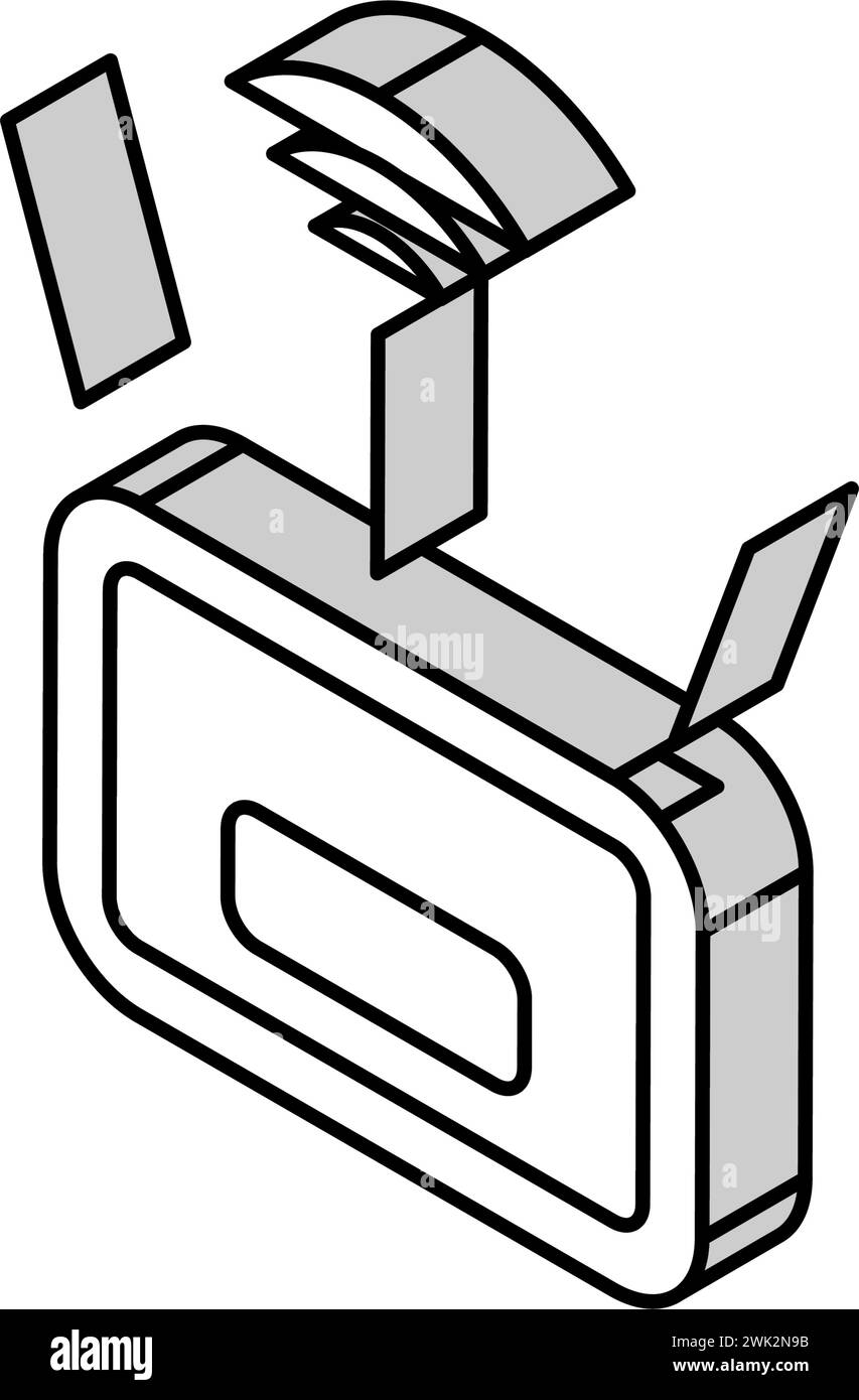 wifi router isometric icon vector illustration Stock Vector Image & Art ...