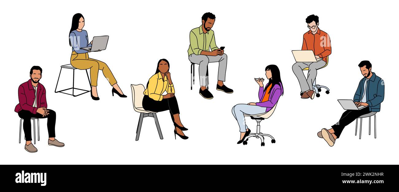 International people in meeting Cut Out Stock Images & Pictures - Alamy