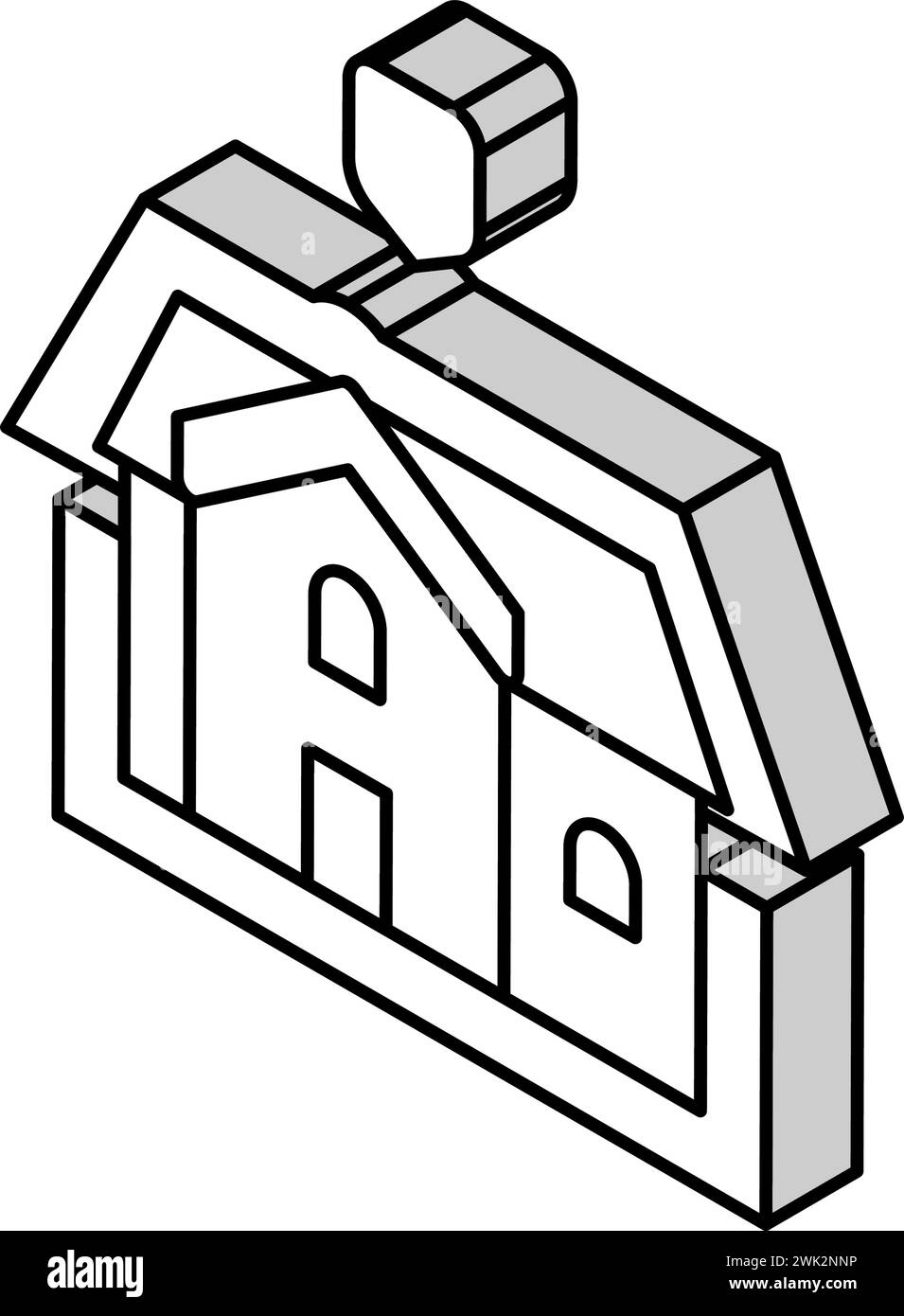 house insulation isometric icon vector illustration Stock Vector Image ...