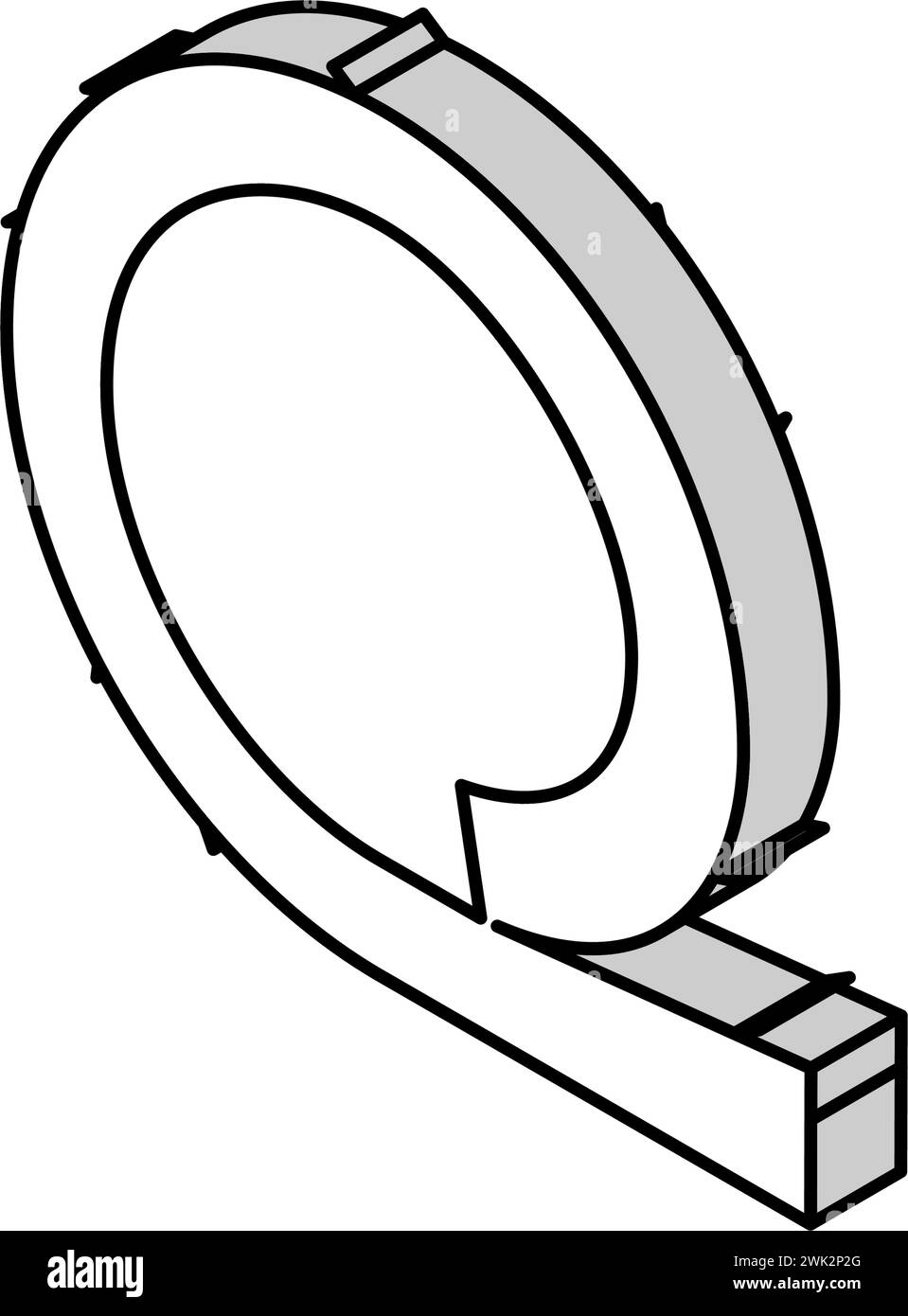 insulation building material roll isometric icon vector illustration ...