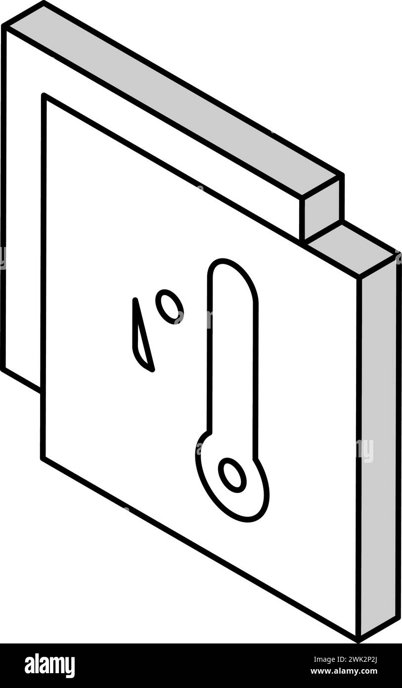temperature preserving layer isometric icon vector illustration Stock ...