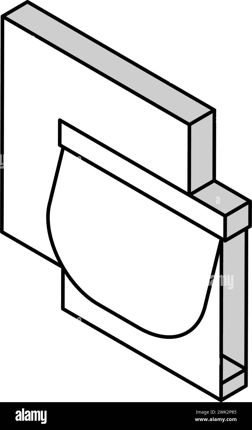 insulation material container isometric icon vector illustration Stock ...
