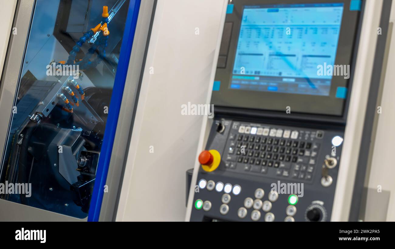 Modern industrial metalworking cnc hi-res stock photography and images ...