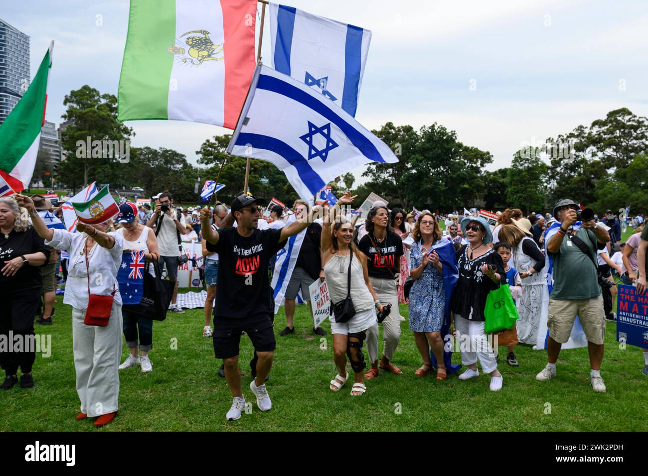 Sydney, Australia. 18th Feb, 2024. Thousands of people participated in ...