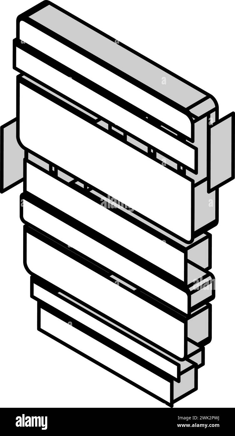 photo camera lens isometric icon vector illustration Stock Vector Image ...
