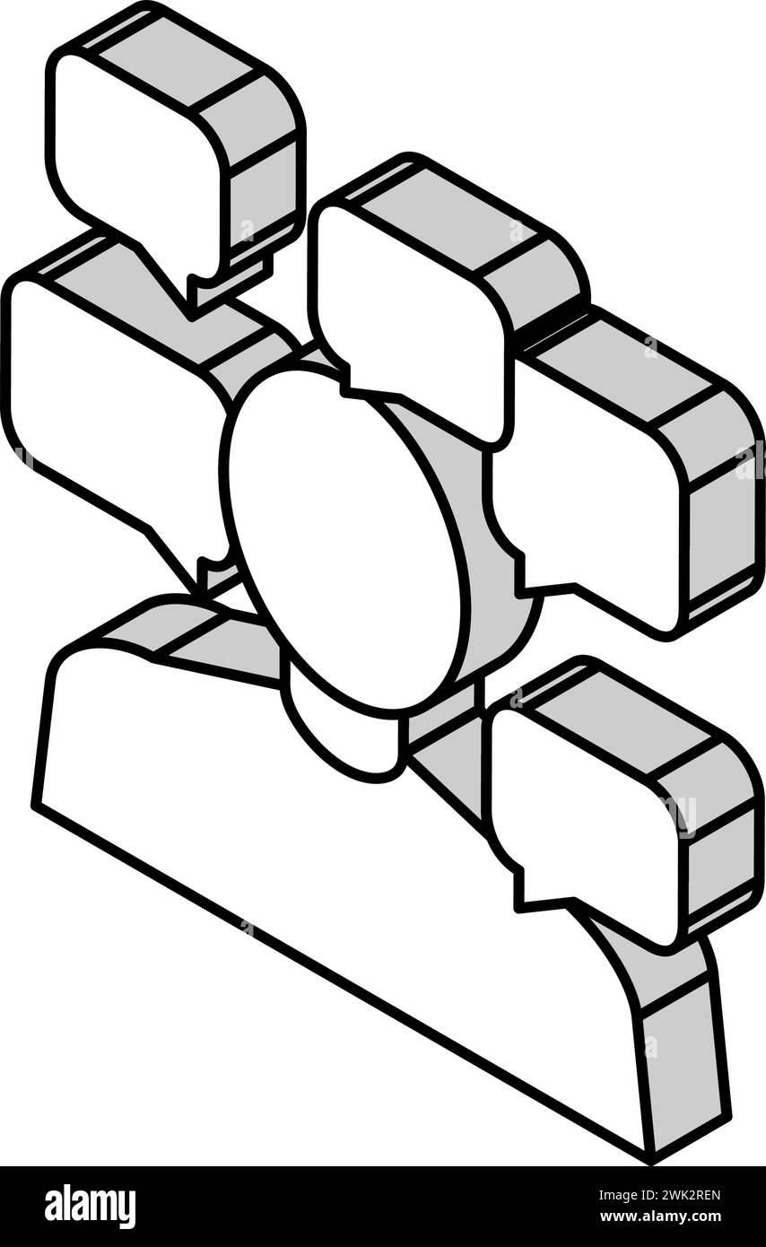 manic-depression psychological disease isometric icon vector ...